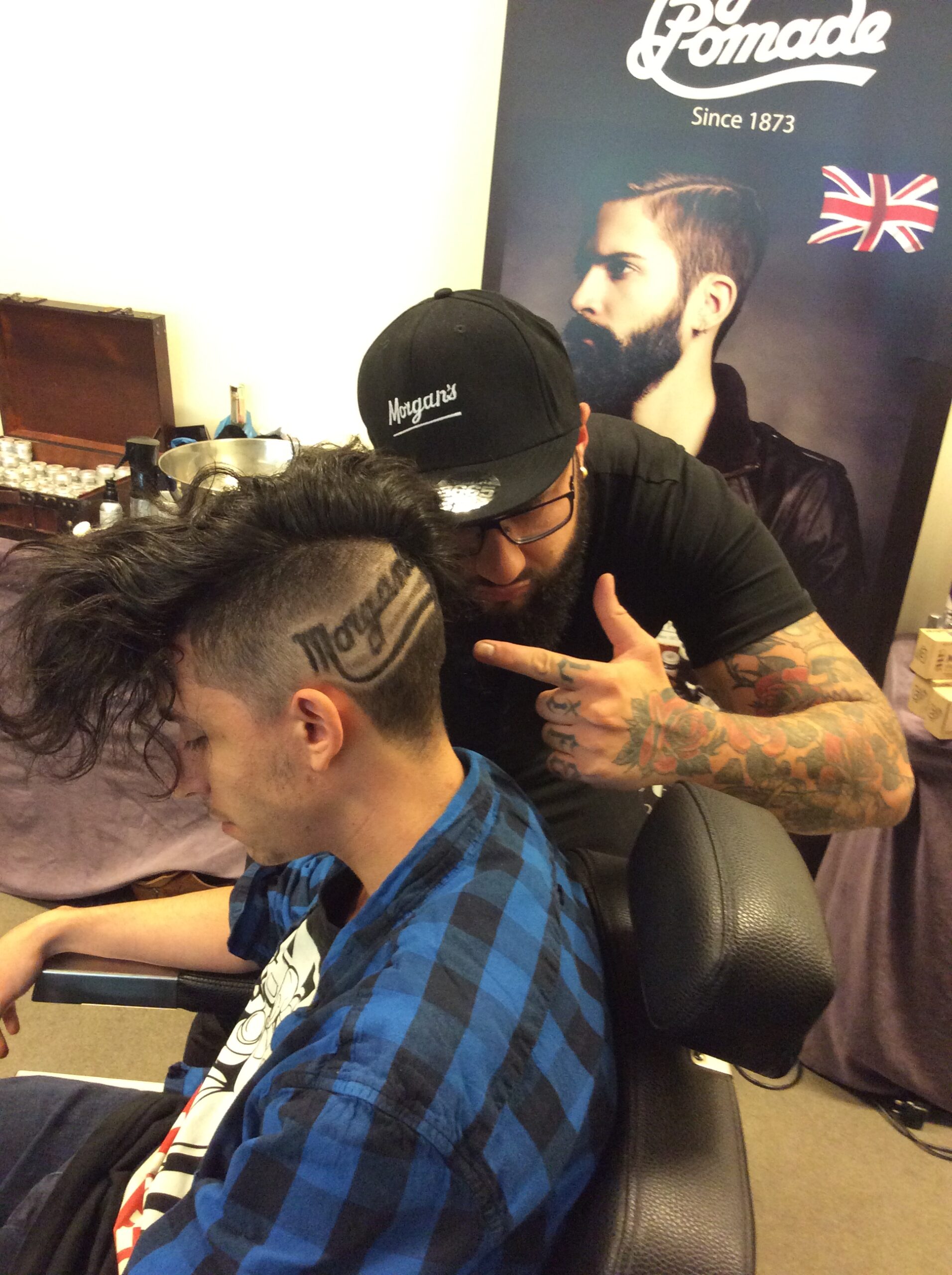 Morgans-logo-haircut | Morgans Pomade